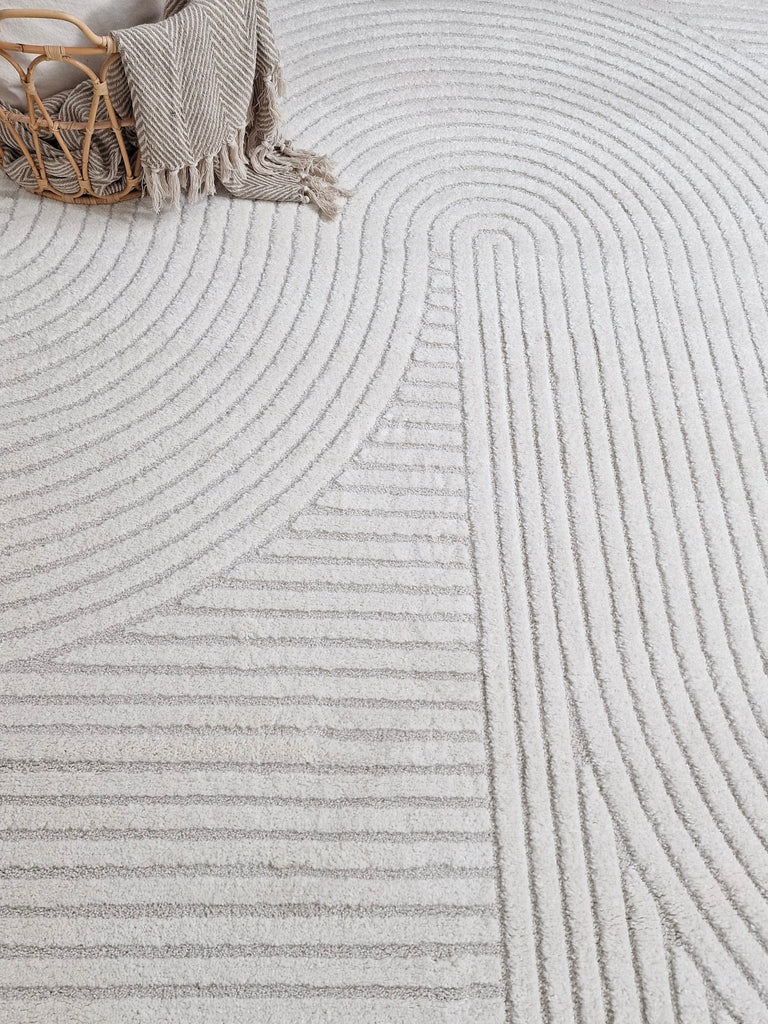 Bella Shape Vit | Modern Matta - Fri frakt– Mattfabriken