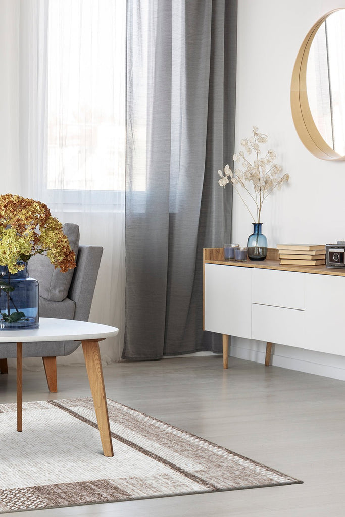 Trendy Sand | Gummerad Gångmatta - Fri frakt– Mattfabriken