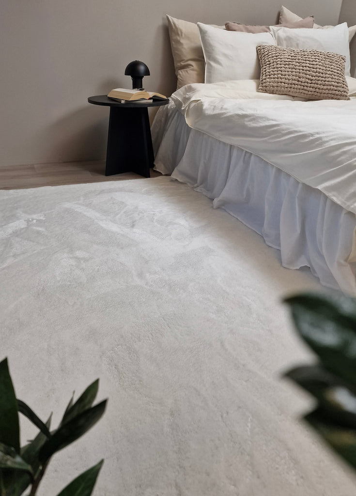 Sensation Vit | Ryamatta Med Glans - Fri Frakt– Mattfabriken