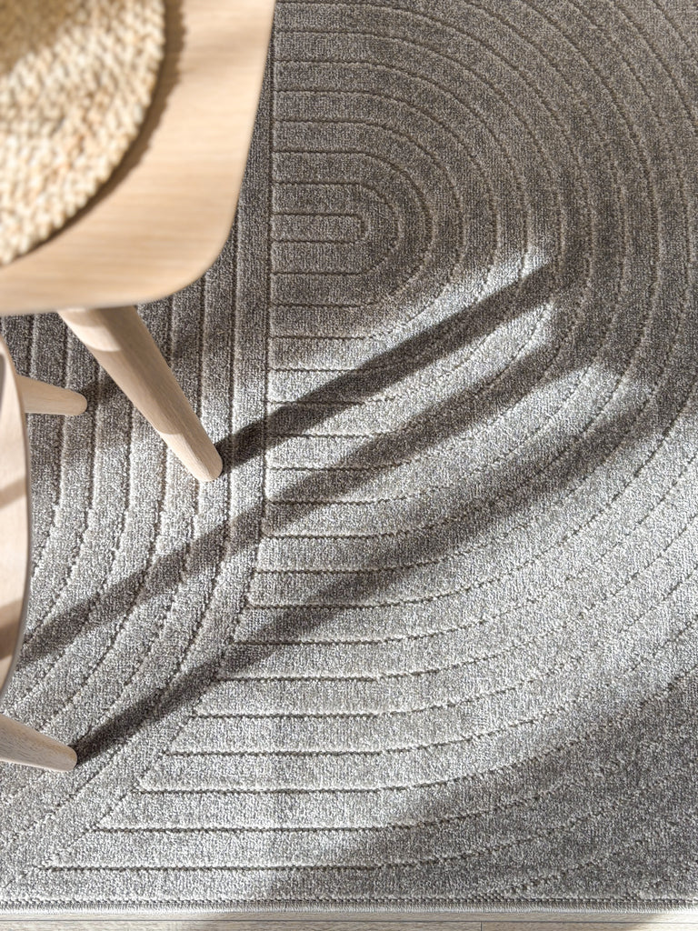 Hawaii Shape Grå | Indoor/Outdoor - Fri Frakt– Mattfabriken