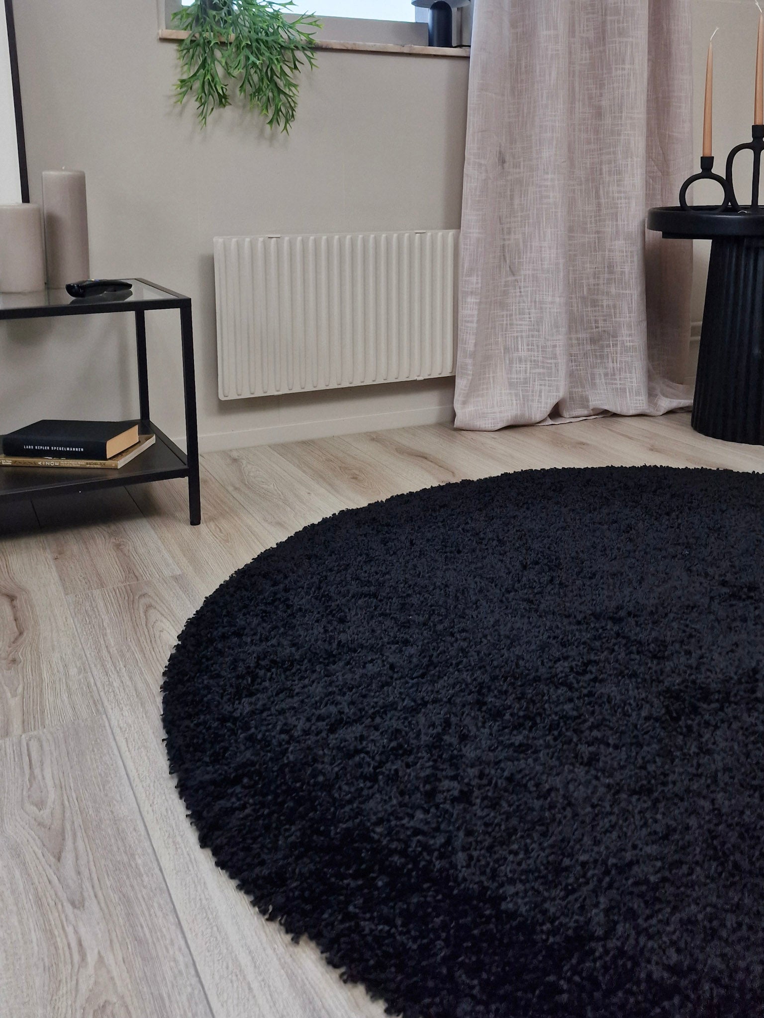 Lounge Svart | Ryamatta - Fri frakt– Mattfabriken