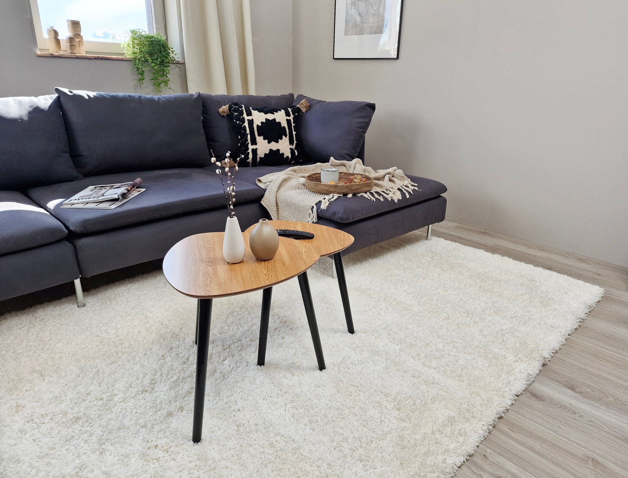 Lounge Vit | Ryamatta - Fri frakt– Mattfabriken