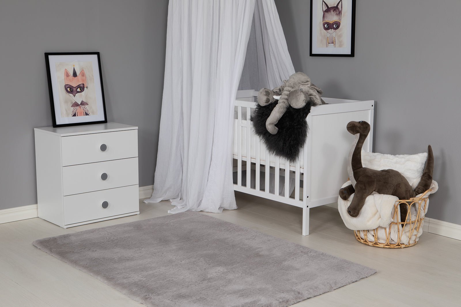 Heaven Grå | Ryamatta - Fri frakt– Mattfabriken